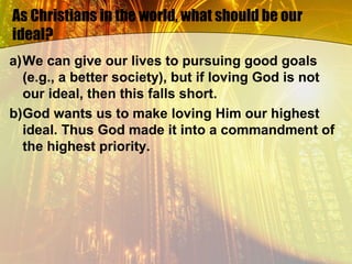 T4 loving god | PPT