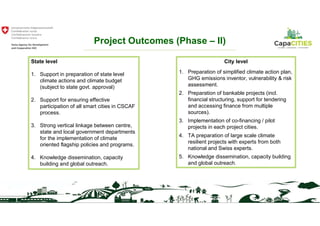 Climate Strategies for Indian Cities: Insights from CapaCITIES Project ...