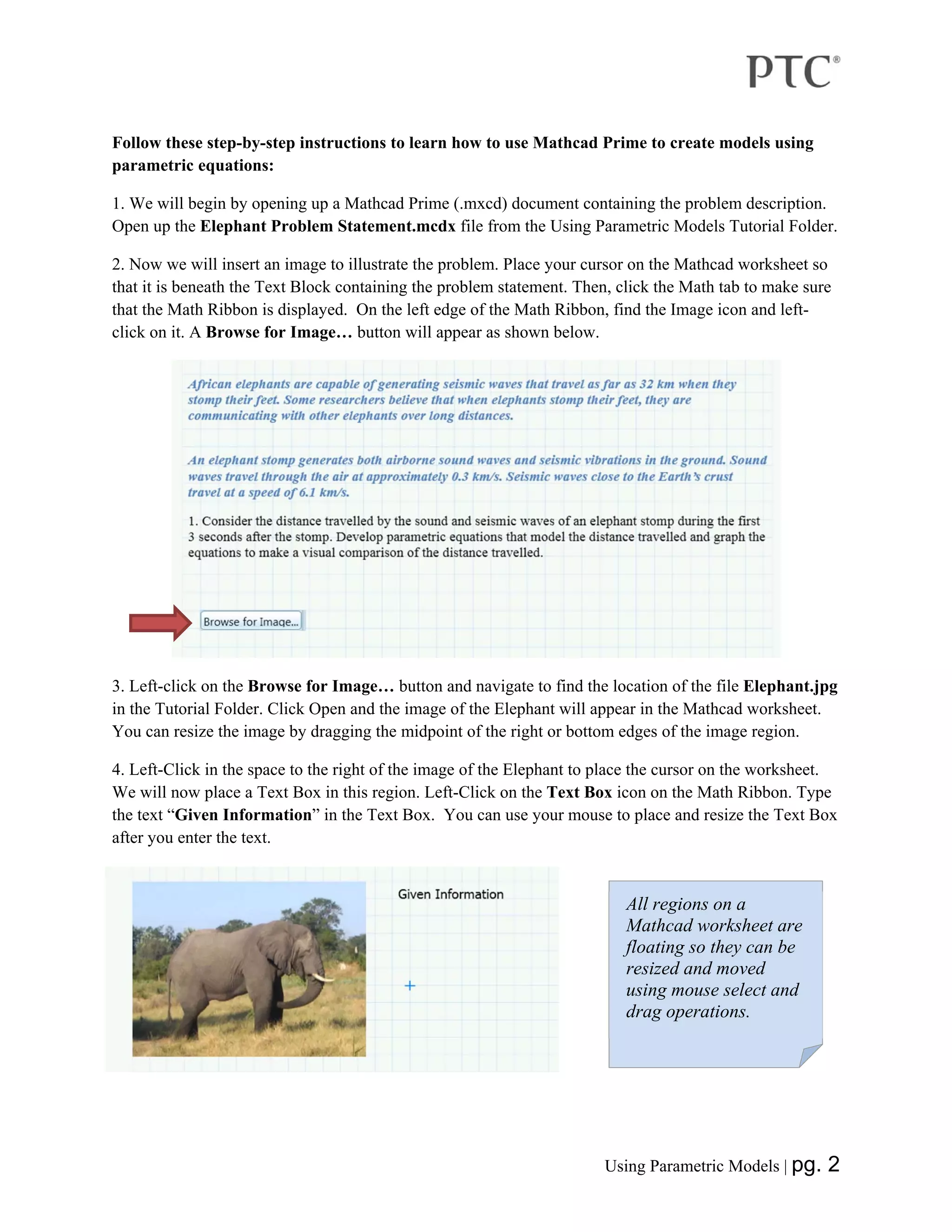 Parametric Equations with Mathcad Prime | PDF