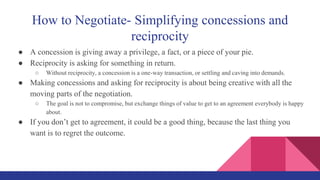 Negotiation foundations (x2) | PPTX