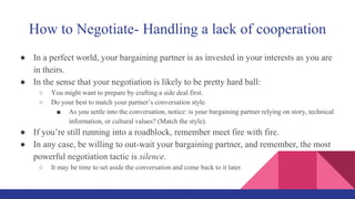 Negotiation foundations (x2) | PPTX