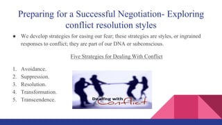 Negotiation foundations (x2) | PPTX