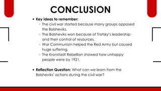 Civil War and War Communism under Vladimir Lenin | PDF