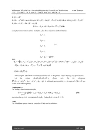 Feedback Linearization Controller Of The Delta WingRock Phenomena | PDF ...