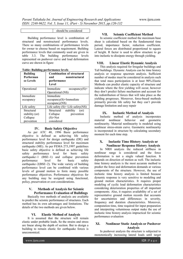 Seismic Fragility Analysis of Regular and Vertical Setback R/C Frame ...