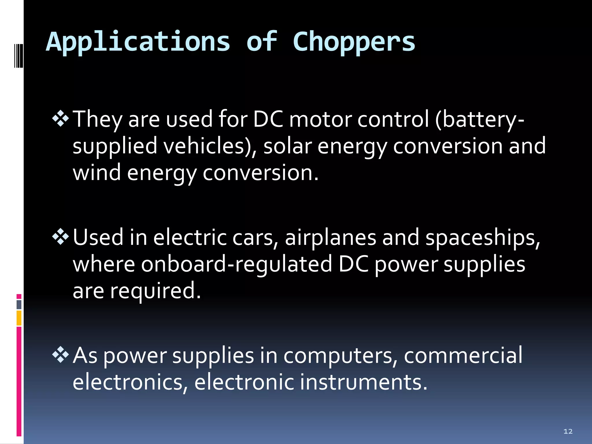chopper transformer | PPTX