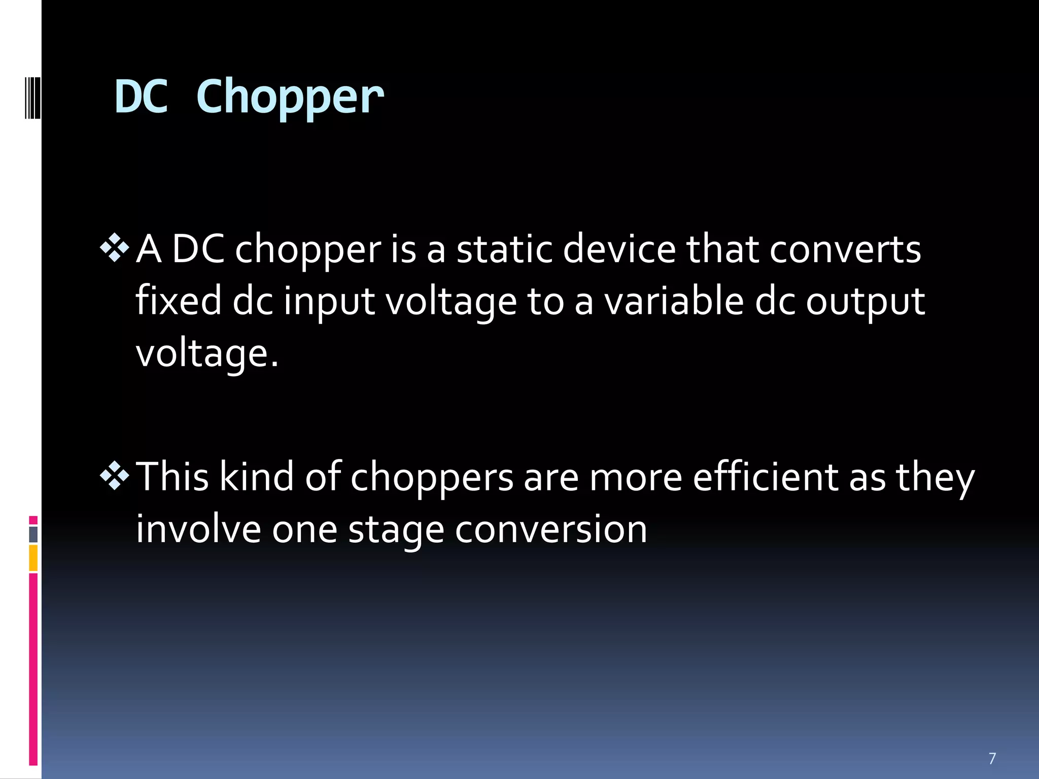 chopper transformer | PPTX