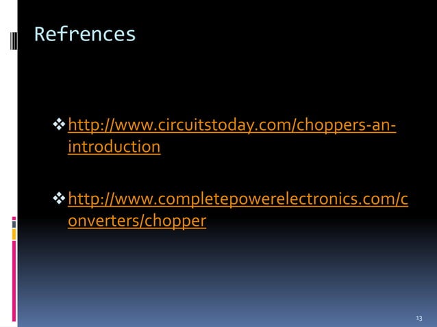 chopper transformer | PPTX | Home Appliances | Home & Garden