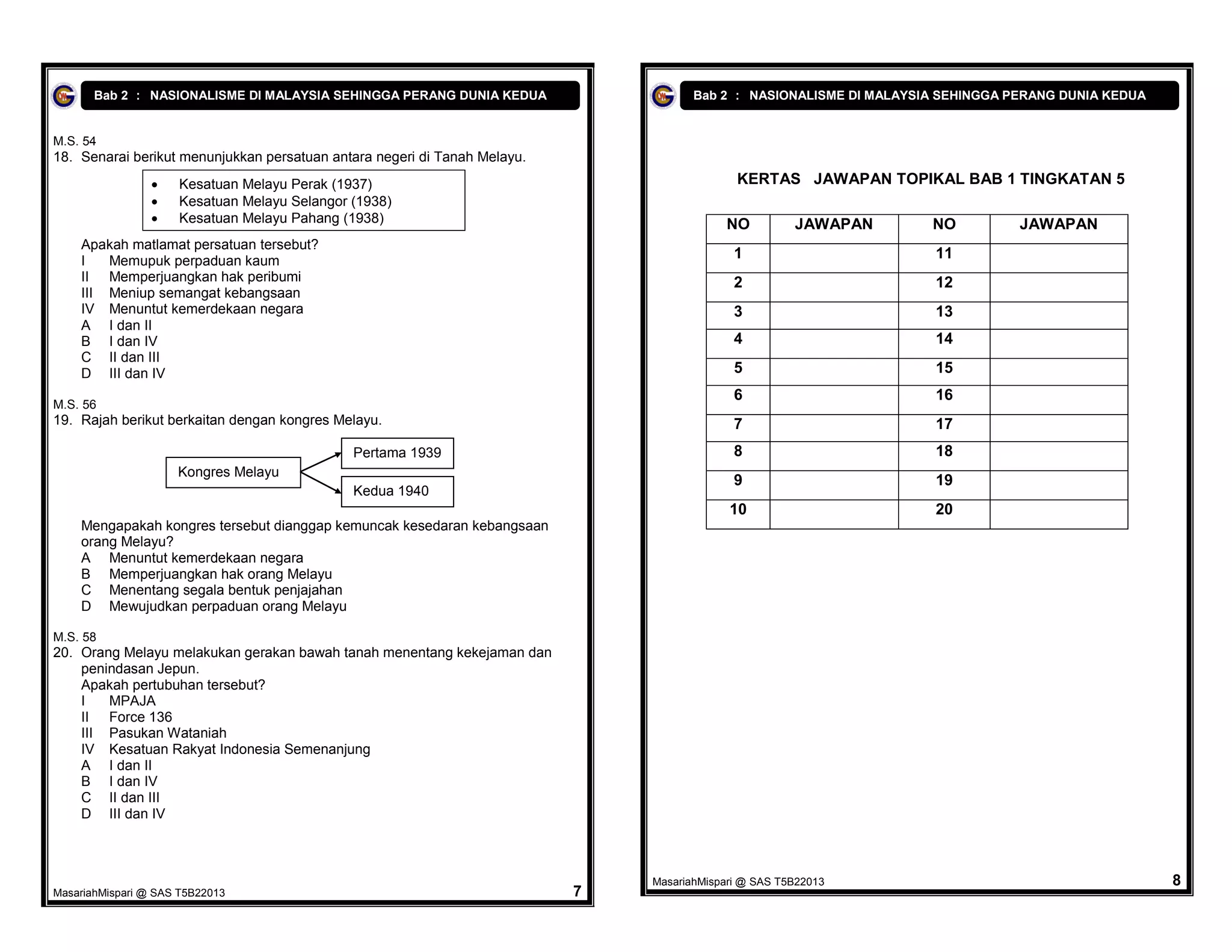 T5 b2 k1 objektif | PPT
