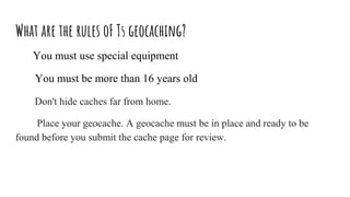 T5 geocaching | PPT