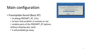 Preempt_rt realtime patch | PPTX | Operating Systems | Computer ...
