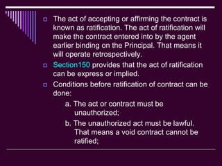 T5_Law of Agency wwwwwwwwwwwwwwwwwwwwwwwwwwwww | PPT