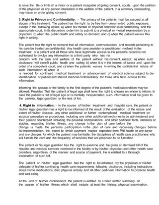 Patients Rights | DOCX