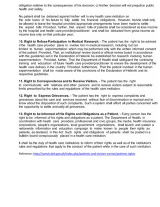 Patients Rights | DOCX