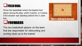 Terminologies and Mechanics of Basketball | PDF