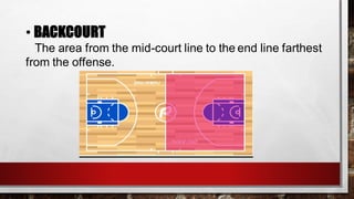 Terminologies and Mechanics of Basketball | PDF