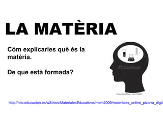 T6 matèria-materials | PPT