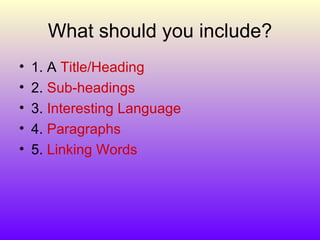 T6 Writing Articles Powerpoint | PPT