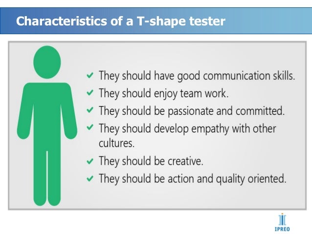 T-Shaped People: Time to Get in Shape for Your Testing Future