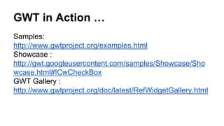 Hands on gwt | PPT