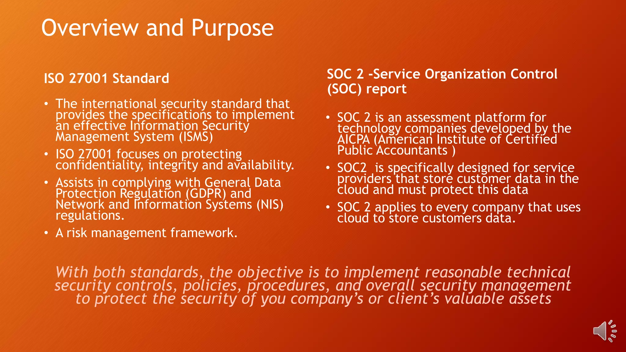 Control Standards for Information Security | PPTX
