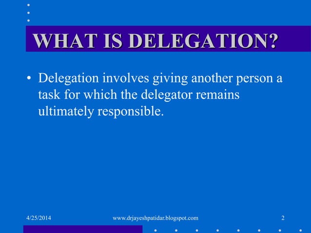 Delegating.ppt