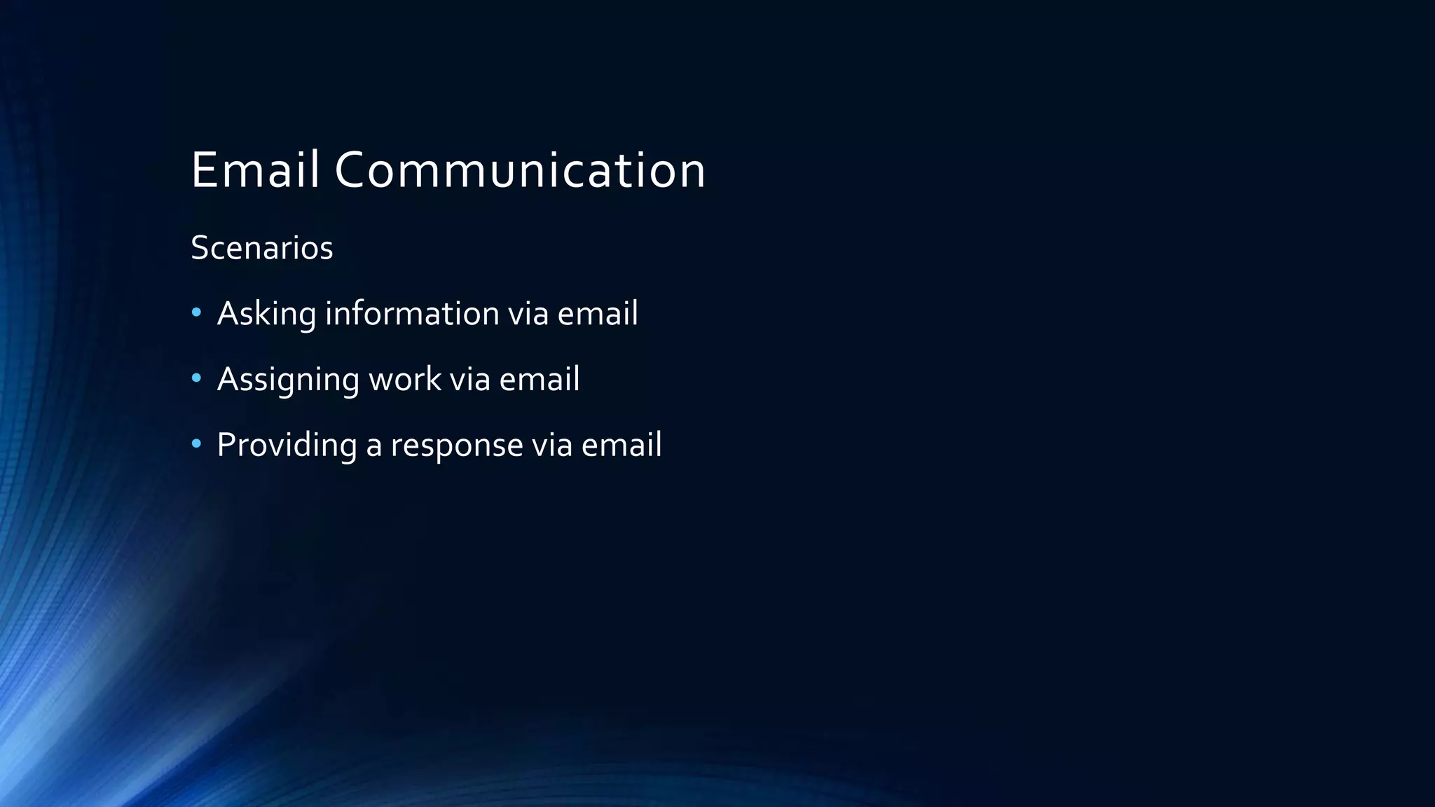 Quick tips for effective email communication | PPTX