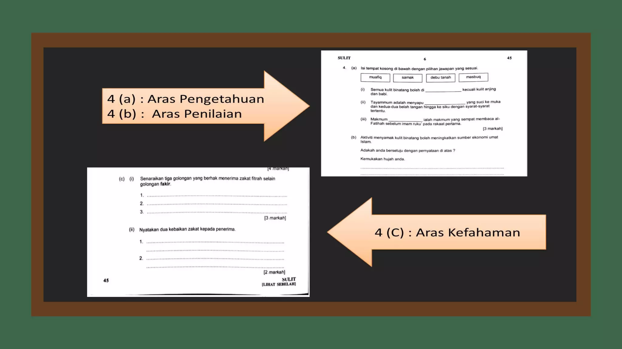 FORMAT DAN BENTUK SOALAN (TAKSONOMI BLOOM) | PPTX