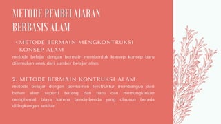 KONSEP ALAM SEBAGAI SISTEM | PPTX