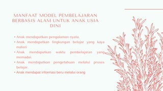 KONSEP ALAM SEBAGAI SISTEM | PPTX