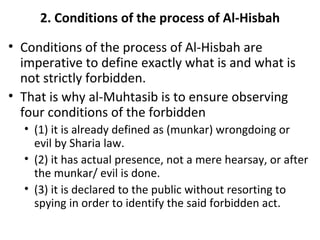 T6 role of hisbah in islam | PPT | Islam | Religion & Spirituality