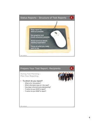 Test Status Reporting: Focus Your Message for Executives | PDF
