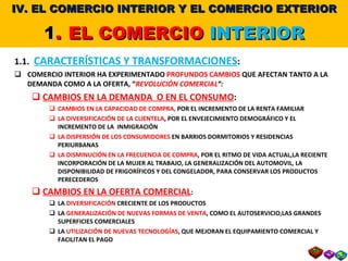 T 7 - 4. el comercio interior y el comercio exterior | PPT
