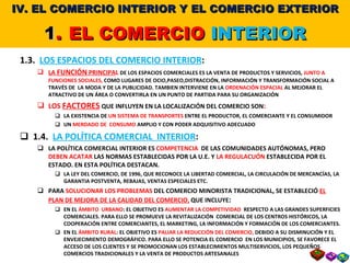 T 7 - 4. el comercio interior y el comercio exterior | PPT