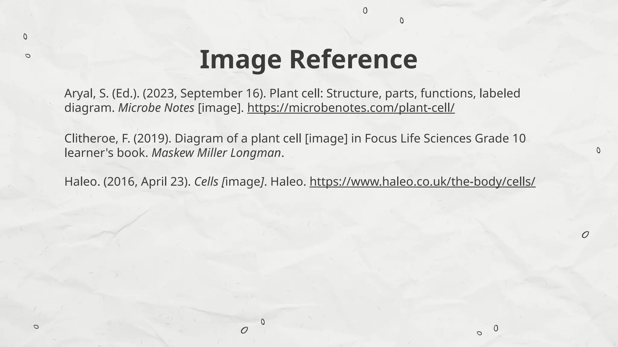 Life and Living- Cells. Grade 10, Term 1 | PPTX