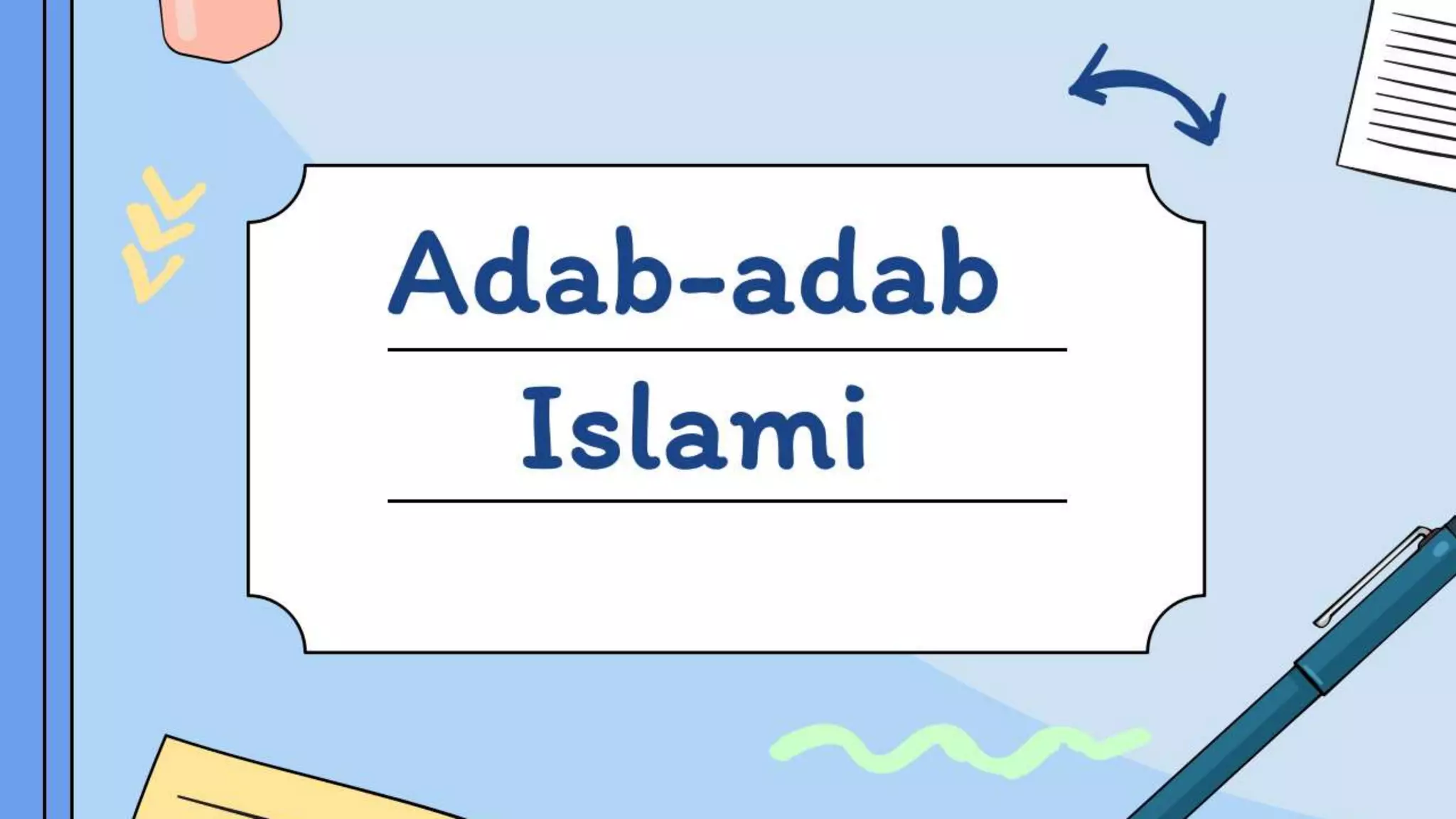 Adab islam 15_oktober | PPTX