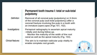 Permenant tooth trauma | PPTX