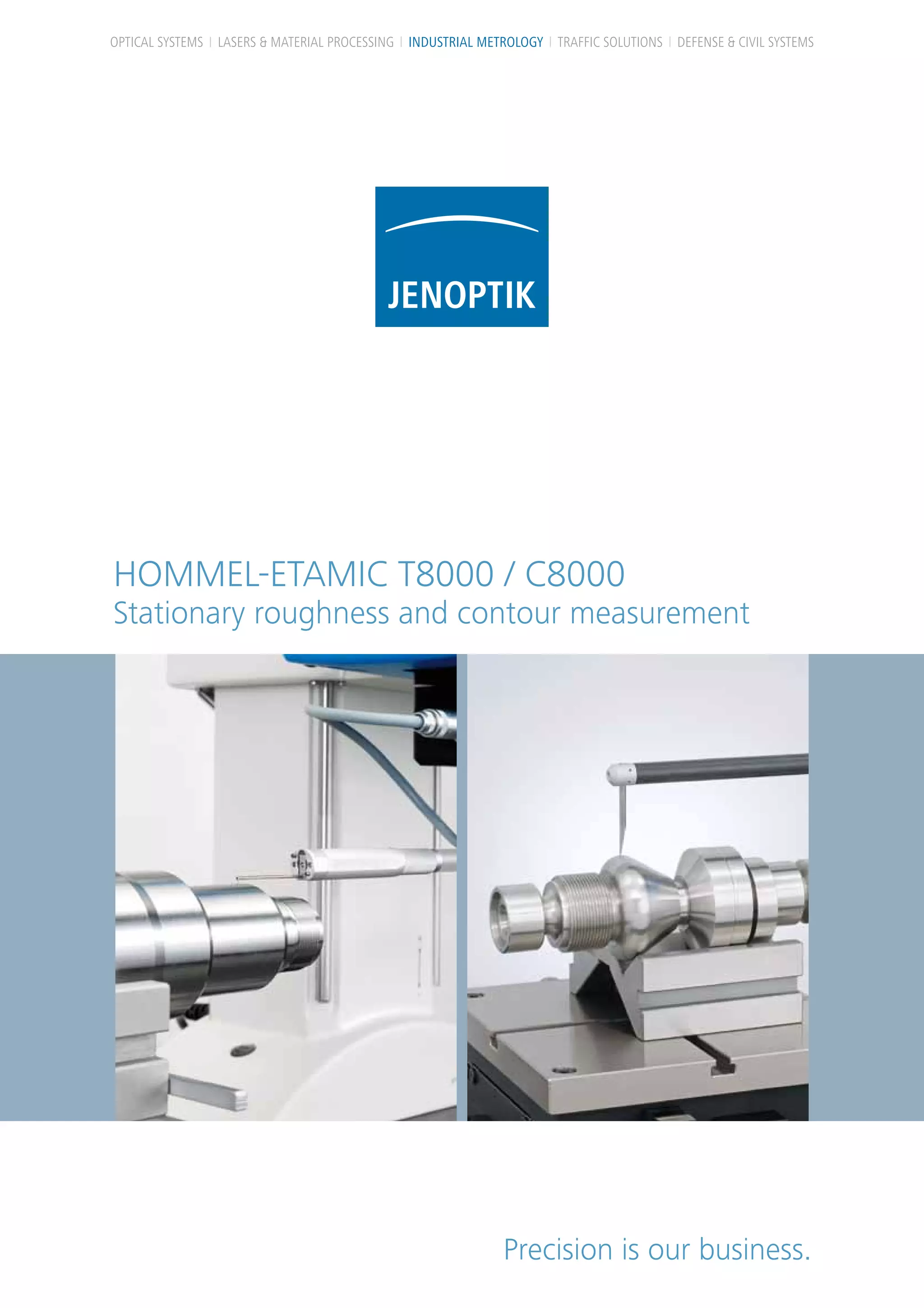 T8000 C8000 Roughness and Contour by Jenoptik | PDF | Physics | Science