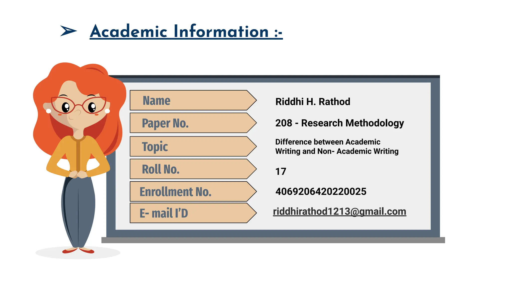 Difference between Academic Writing and Non-Academic Writing | PDF