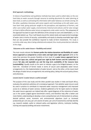 T8 elena lopez gunn testing the water tenure concept in spain | PDF