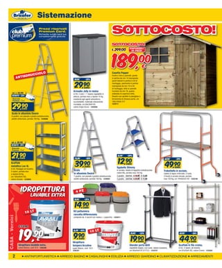 Volantino Gennaio 2013 Bricofer Cangianiello | PDF