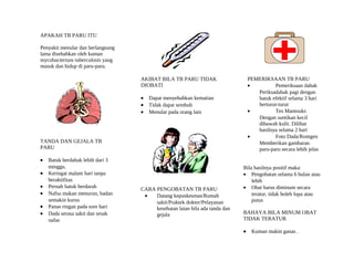 Leaflet tb paru | DOC