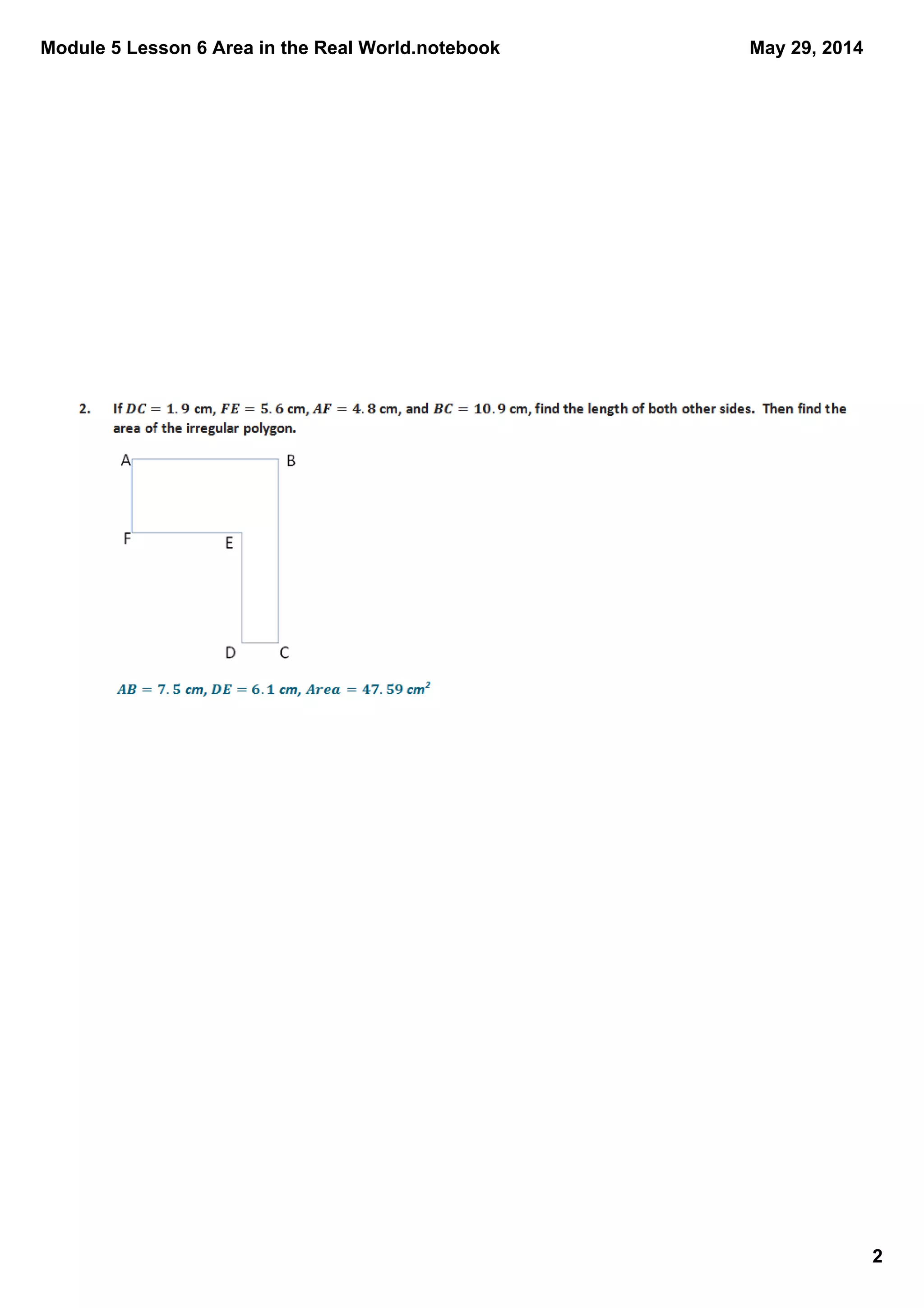Module 5 lesson 6 | PDF