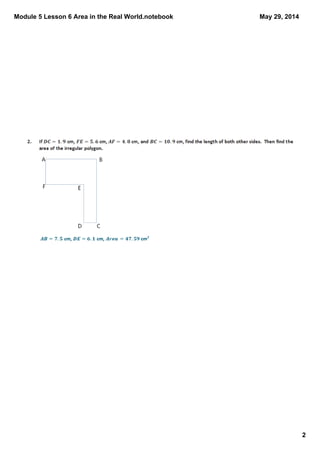 Module 5 lesson 6 | PDF