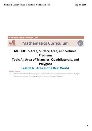 Module 5 lesson 6 | PDF