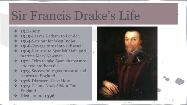 Sir Francis Drake Presentation