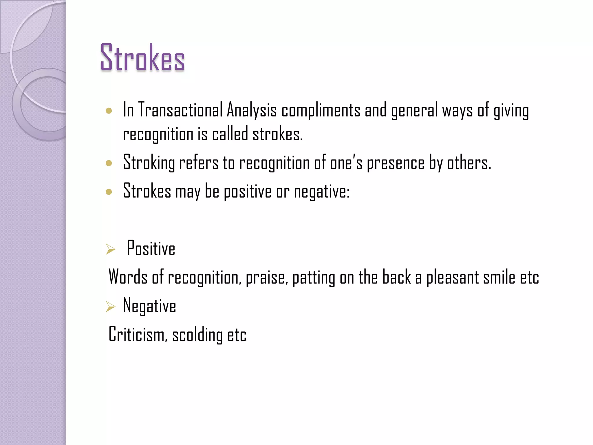 Transactional Analysis | PPTX