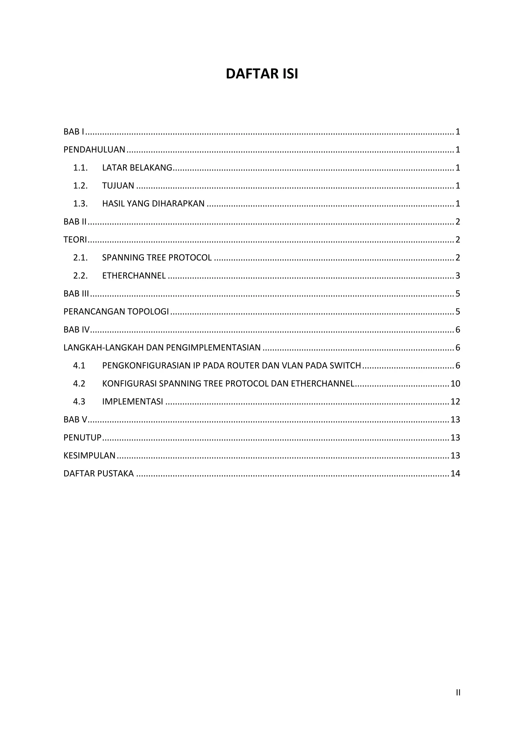 Spanning Tree Protocol dan Etherchannel | PDF