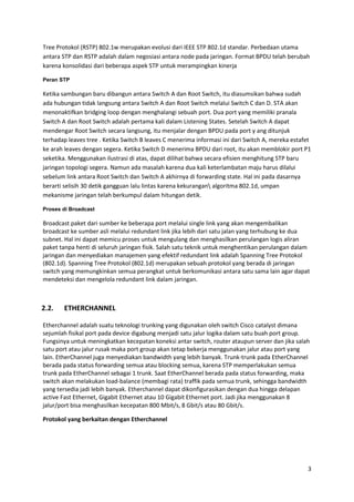 Spanning Tree Protocol dan Etherchannel | PDF