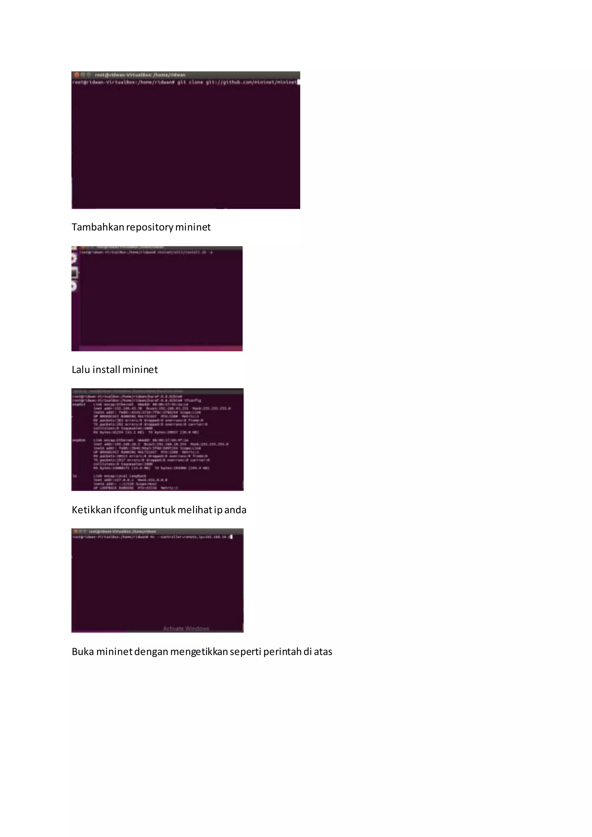 Software Defined Networking menggunakan controller OpenDayLight | DOCX